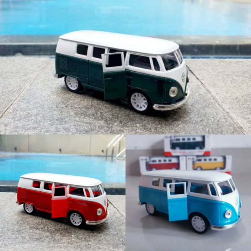 Jual Diecast miniatur mobil VW clasic besi buka pintu fullback | Shopee ...