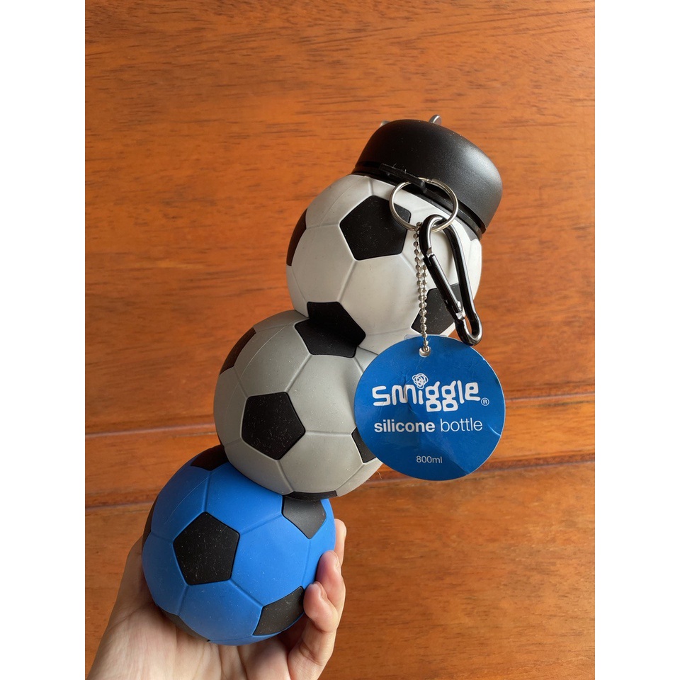 Jual Botol Minum Anak Smiggle Bola Football Silicone Drink (New ...