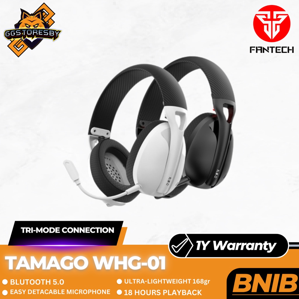 Jual FANTECH TAMAGO WHG01 WIRELESS BLUETOOTH Gaming Headset | Shopee ...