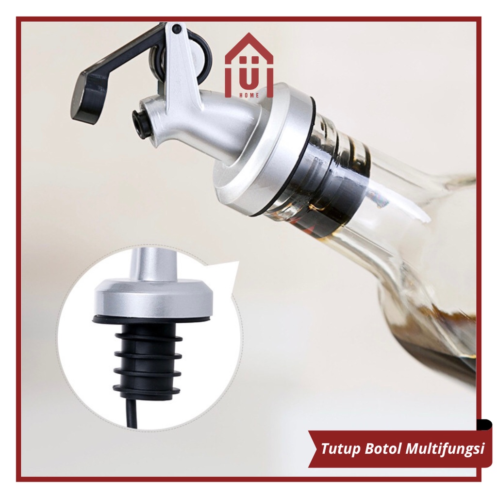 Jual UNISO - TUTUP BOTOL KACA MULTIFUNGSI WINE KECAP MADU SIRUP MINYAK ...
