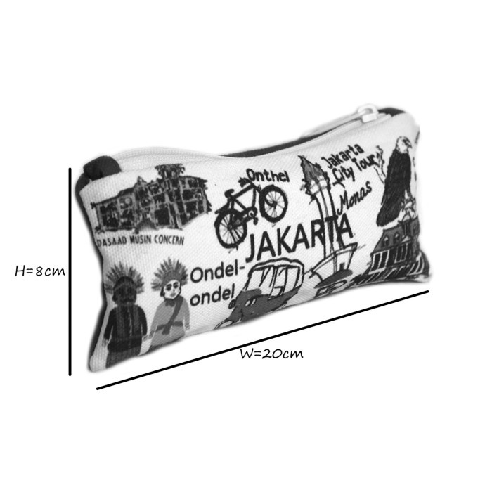 Jual Tempat Pensil Kanvas Oleh Oleh Khas Cp2 | Shopee Indonesia