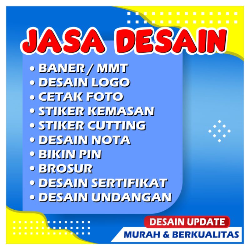 Jual Jasa Desain dan Cetak Banner/MMT, Nota, logo, label, Brosur ...