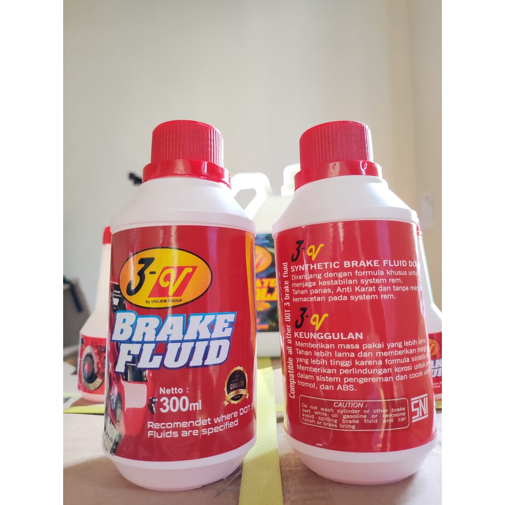 Jual Minyak Rem Oli Rem Brake Fluid 300ml Universal Semua Motor ...