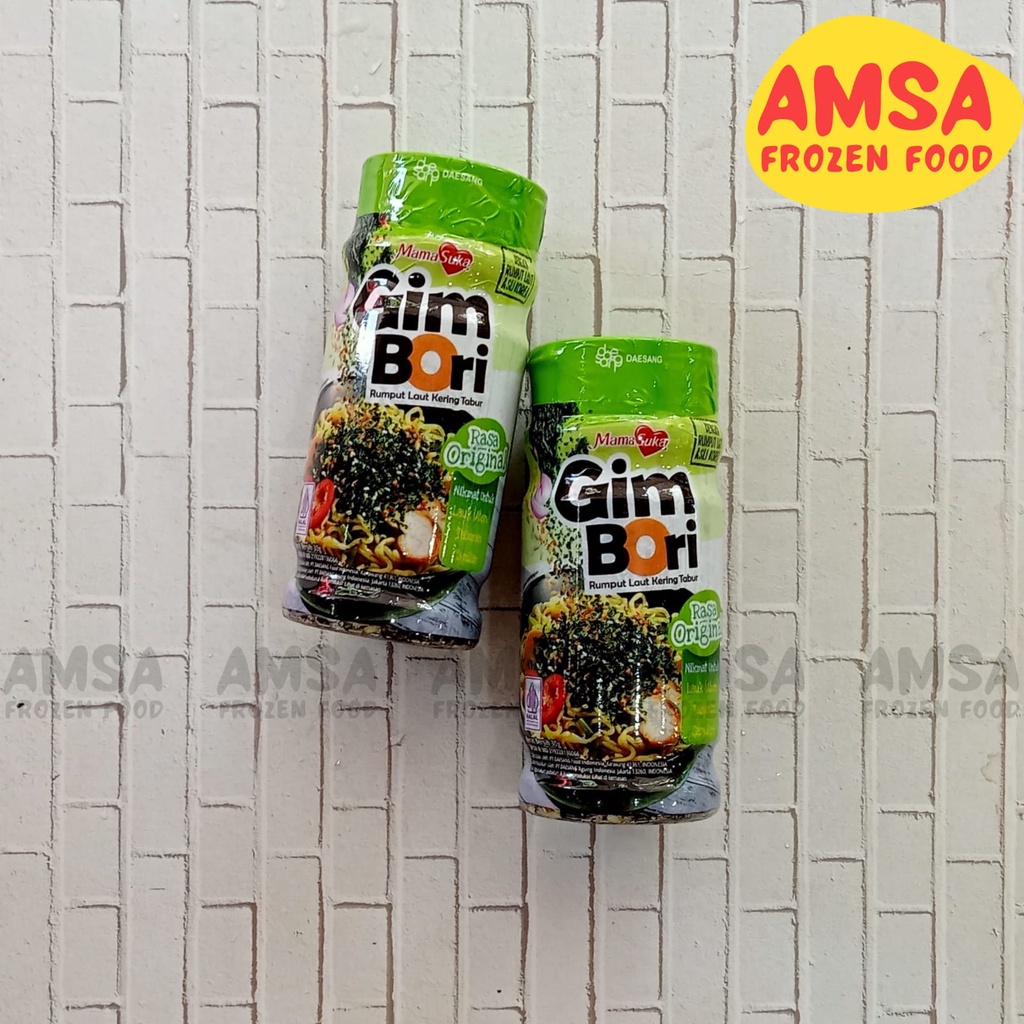 Jual Mama Suka Gim Bori original botol 30 gr / Mamasuka Bon Nori botol ...