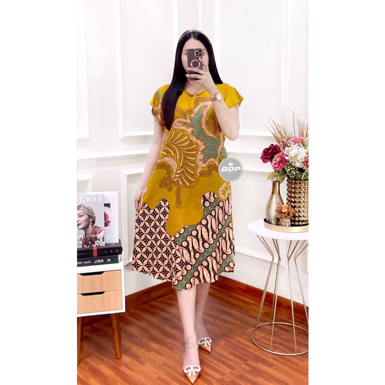 Jual Dianputri - Daster rayon premium motif BATIK DIANPUTRI - Daster ...