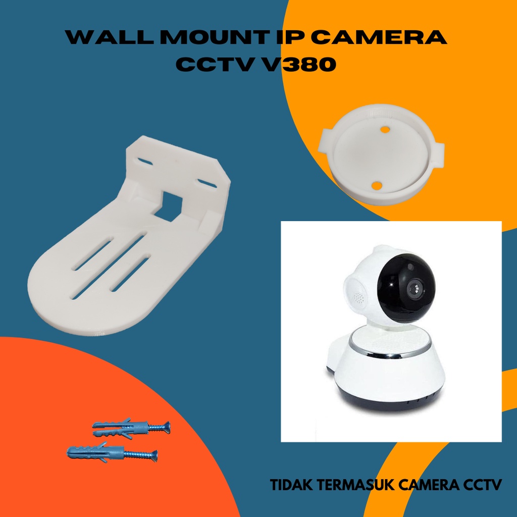 Jual Ip Camera CCTV V380 Wall Mount Bracket Holder | Shopee Indonesia