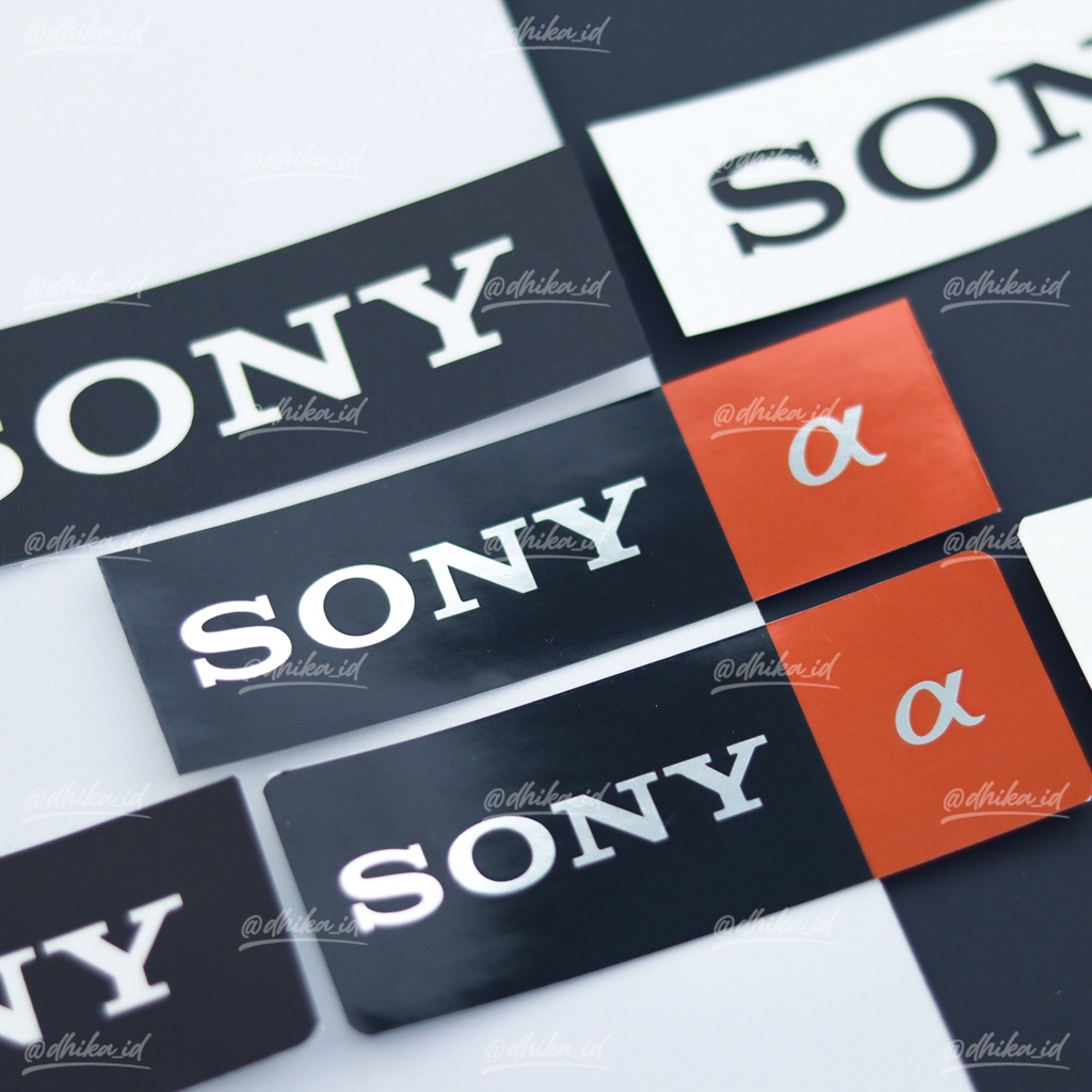 Jual Sticker Stiker Camera Kamera Sony A Alpha 7 Mirrorless | Shopee ...