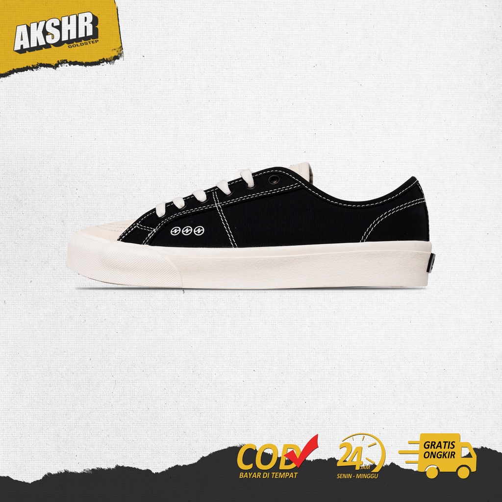 Jual NAH Project-Sepatu Nah Project Paragon Warna Black Ivory Unisex ...