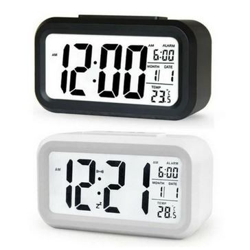 Jual Jam Meja Pintar alarm jam Weker Digital Desktop Smart Clock ...