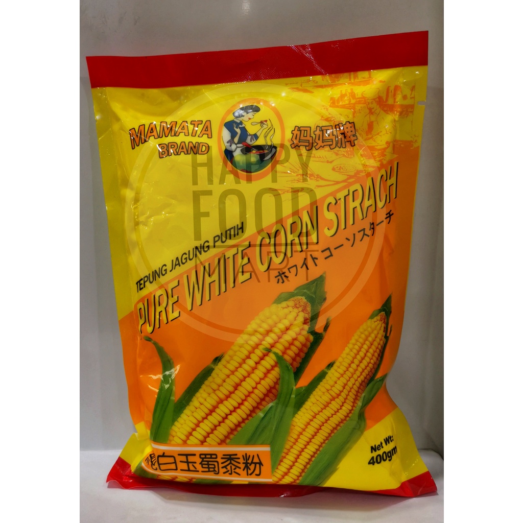 Jual [PROMO]MAMATA TEPUNG JAGUNG PUTIH 400 GRAM/PURE WHITE CORN STRACH ...