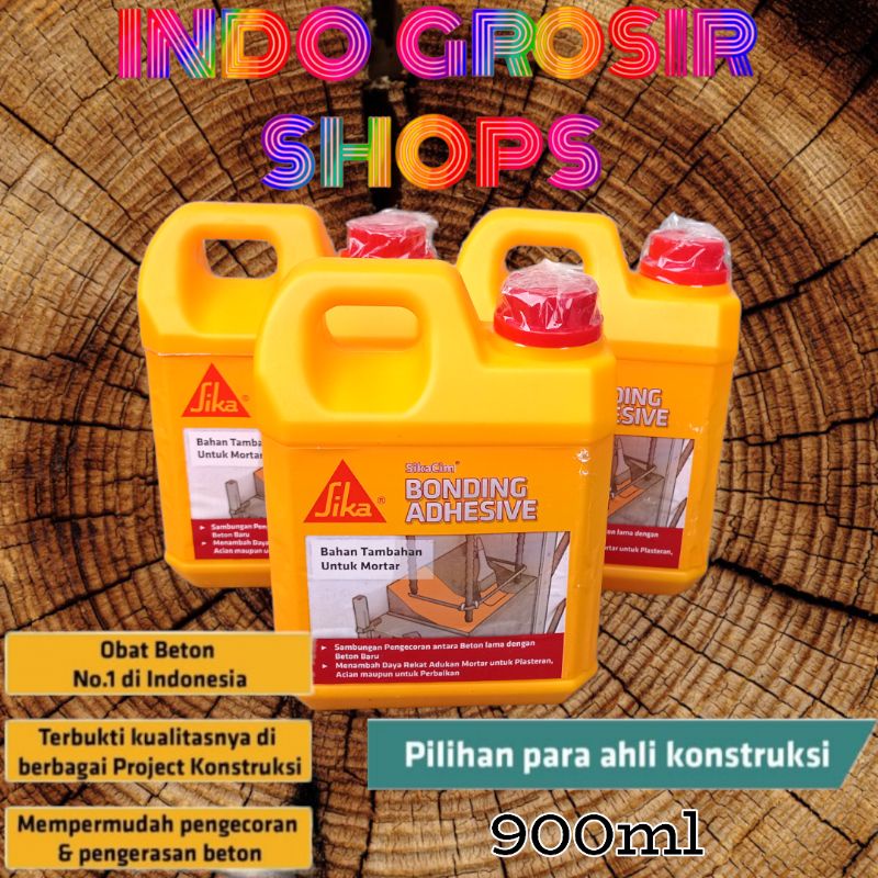 Jual LEM BETON LAMA DENGAN BARU / SIKA BONDING ADHESIVE 900 ML | Shopee ...