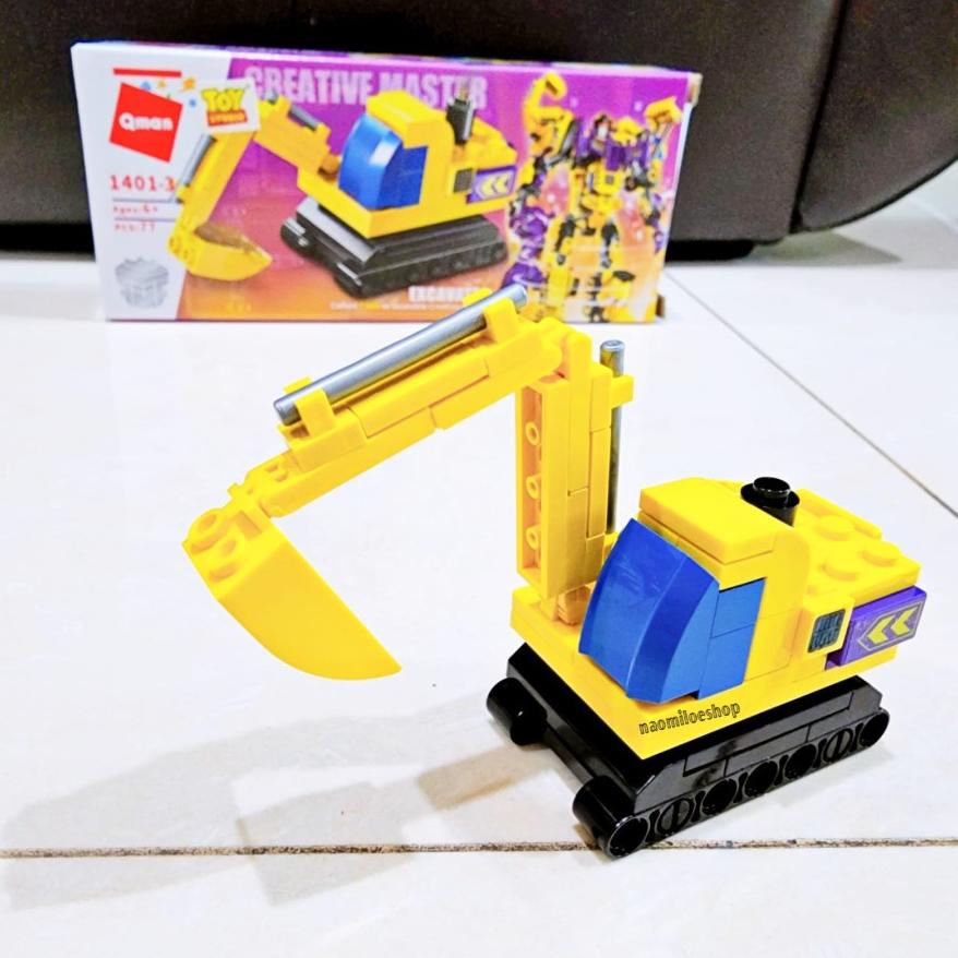 Jual BRICKS MAINAN BLOCKS QMAN 1401 CREATIVE MASTER ROBOT KONSTRUKSI ...