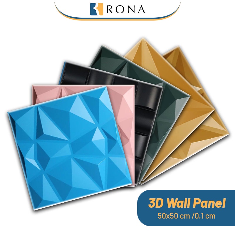 Jual RONA Wallpanel 3D Wall Panel Dinding Ornamen Bahan PVC Bisa ...