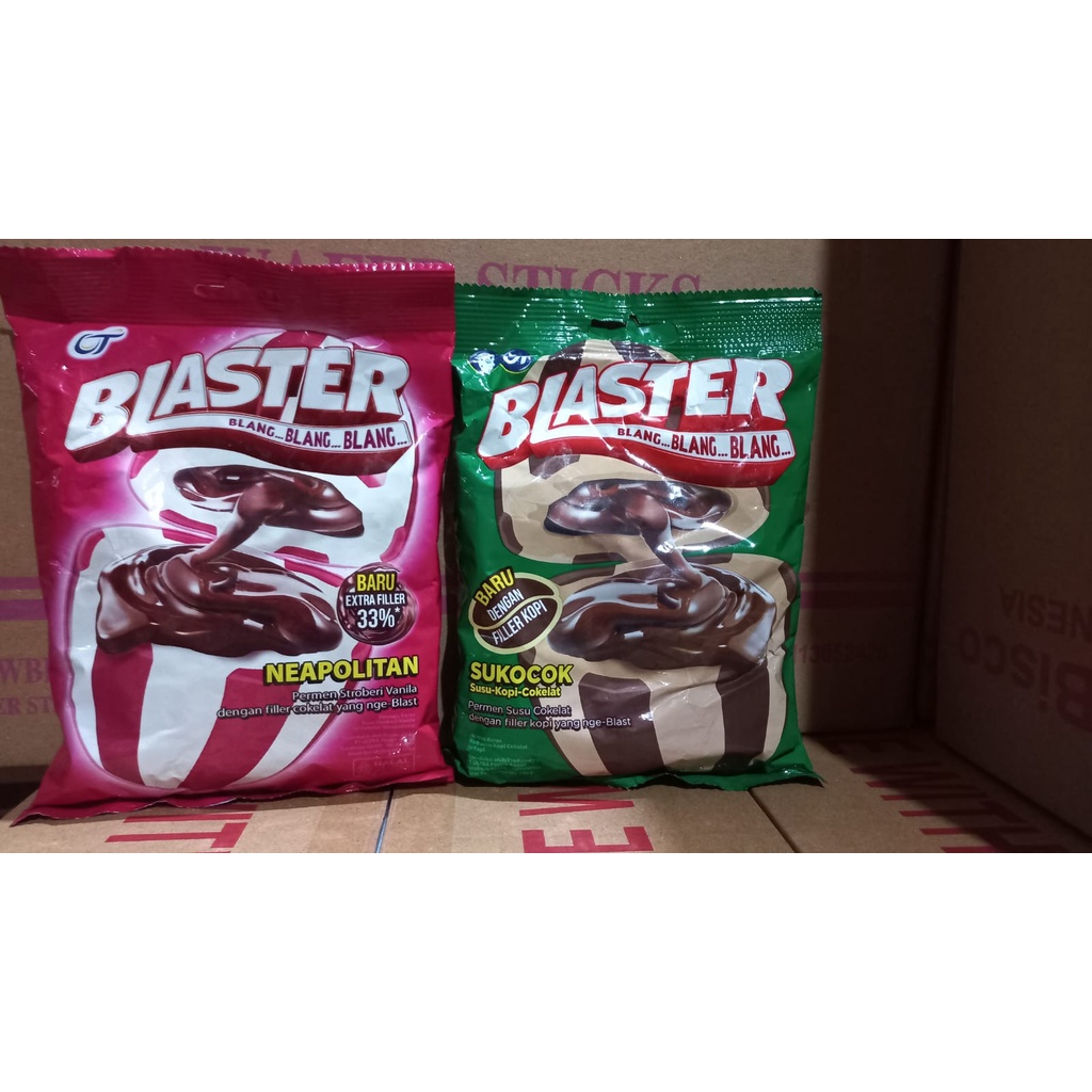 Jual Permen Blaster 125 gram 1 dus isi 24 sak | Shopee Indonesia