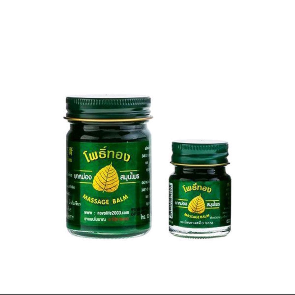 Jual NOVOLIFE PHO THONG BODY MASSAGE BALM | BALSAM THAILAND | Shopee ...