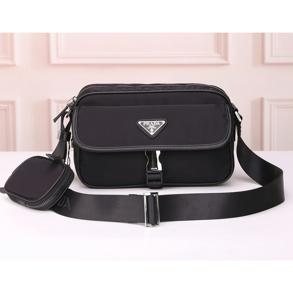 Jual PRD tas nilon pria tas bahu | Shopee Indonesia