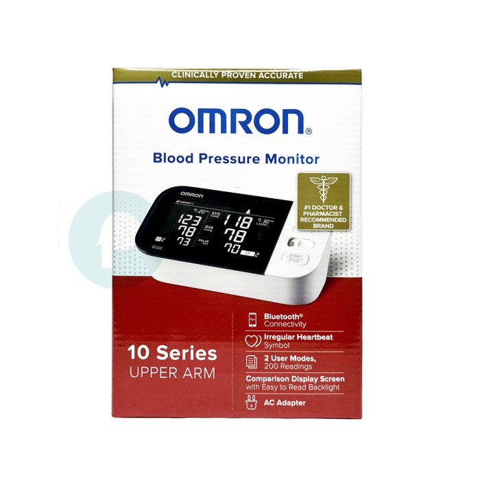 Jual Press Omron Bp7450 10 Series Wireless Upper Arm Blood Pressure ...