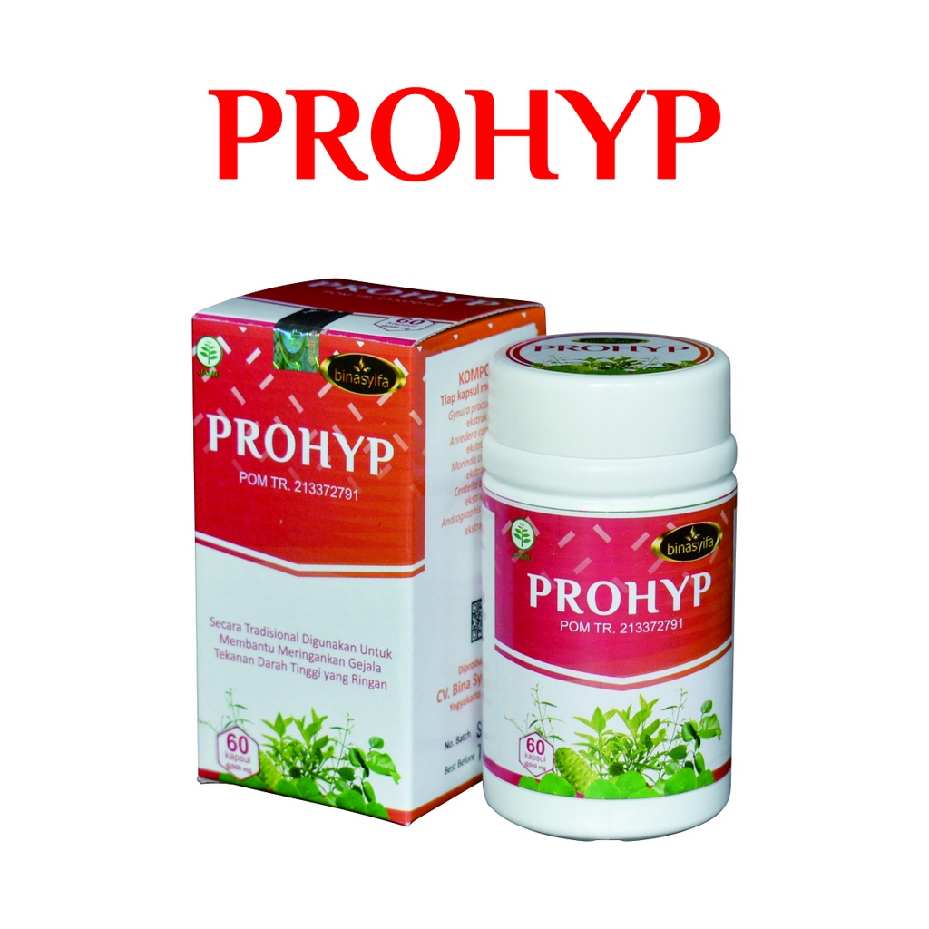 Jual Penurun Tekanan Darah Tinggi Hipertensi isi 60 kapsul PROHYP ...