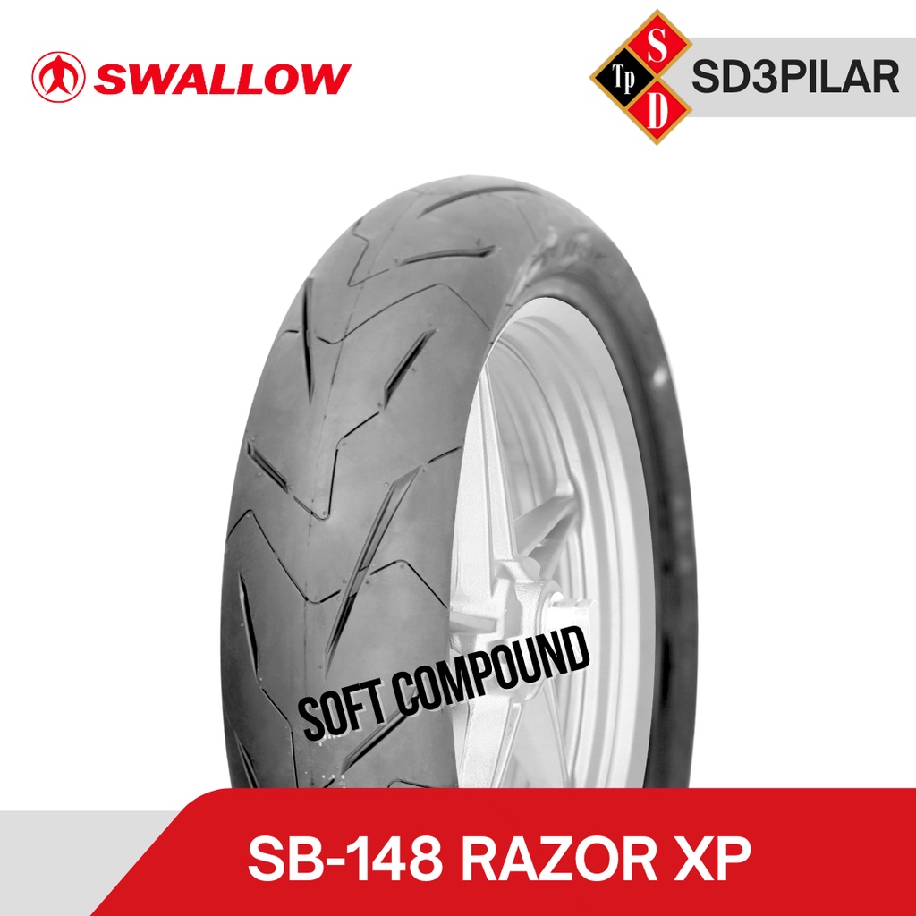 Jual Ban Motor Swallow 90/80-14 SB-148 Razor XP Soft Compound | Shopee ...