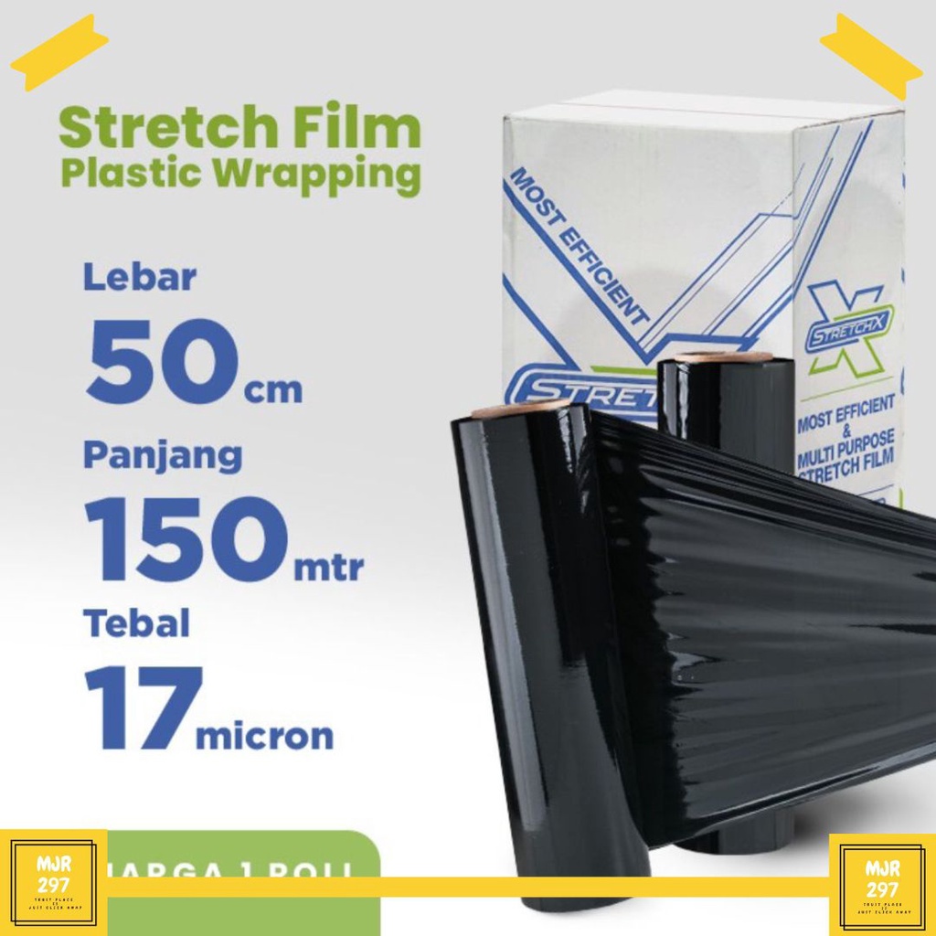 Jual PLASTIK WRAPING BARANG STRETCH FILM PLASTIK WRAPPING PLASTIK WRAP ...