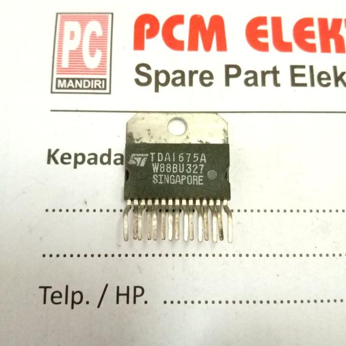 Jual TDA1675A TDA 1675A TDA1675 A 1675 pcmelektrob9090 Juara | Shopee ...