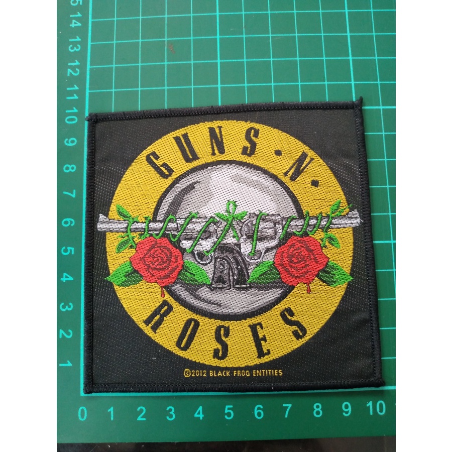 Jual GUNS N ROSES - BULLET LOGO woven patch | Shopee Indonesia