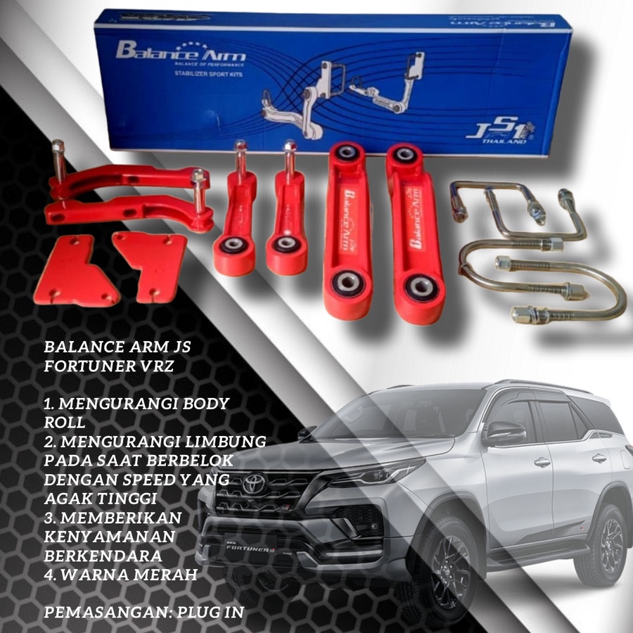 Jual Balance Arm Fortuner Vrz Red/Balance Arm All New fortuner 2016 ...