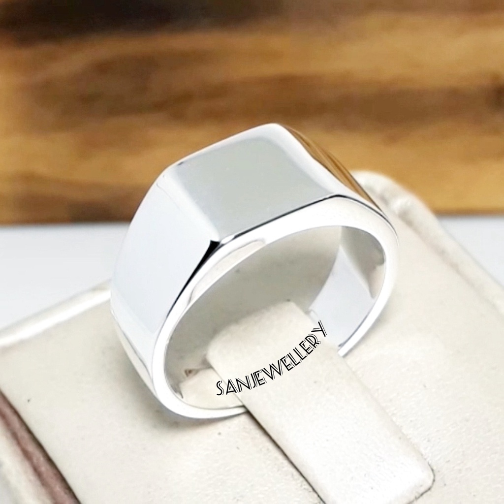 Jual Cincin perak pria ikat batu akik permata custom 109 | Shopee Indonesia