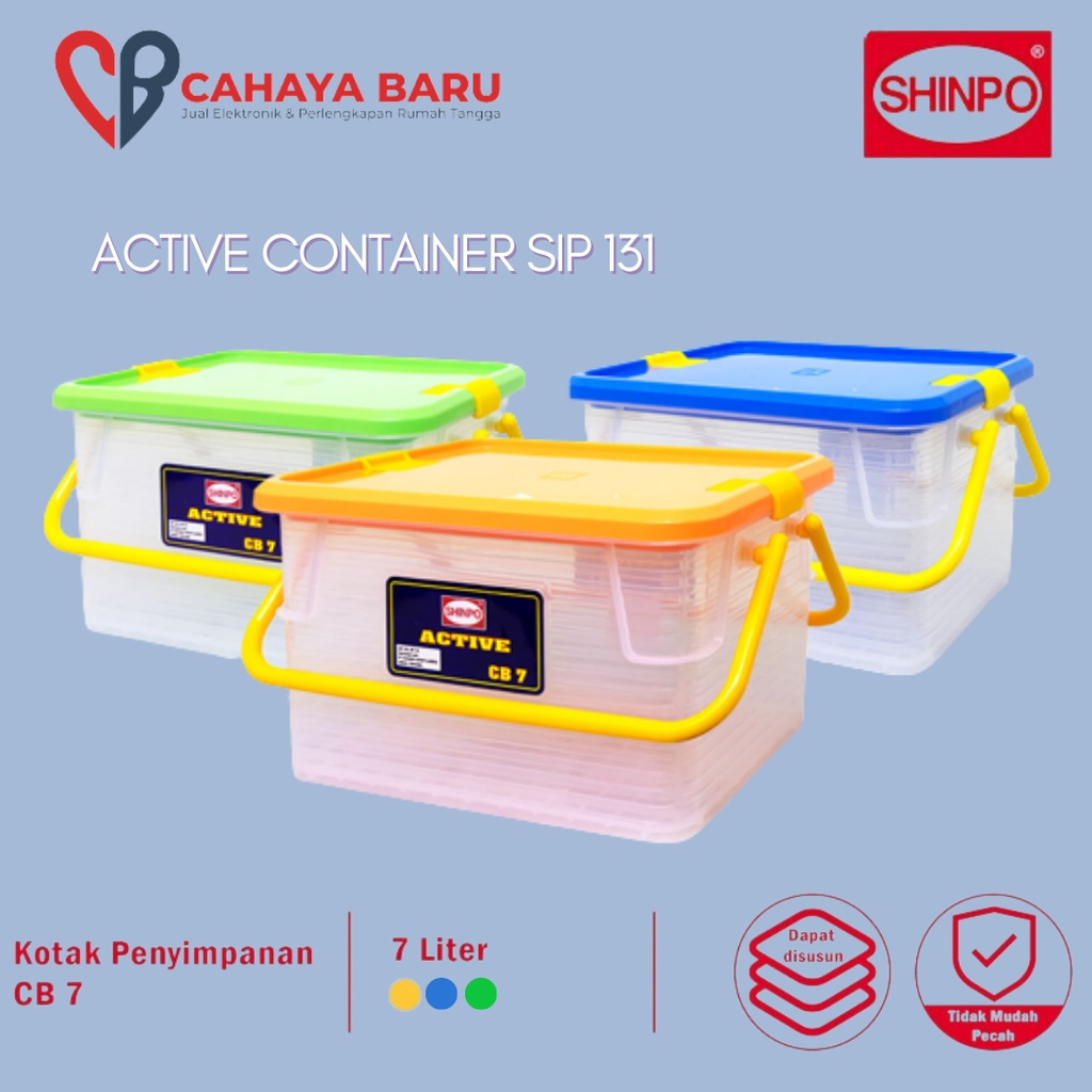 Jual ACTIVE CONTAINER SHINPO 131 (KHUSUS GO-SEND) | Shopee Indonesia