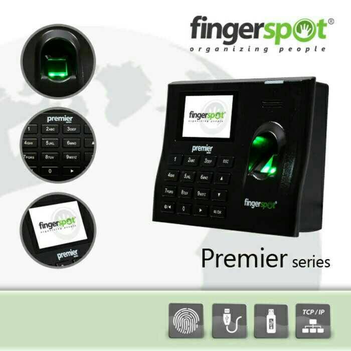Jual mesin absen/fingerprint/accesscontrol FINGERSPOT PREMIER SERIES ...