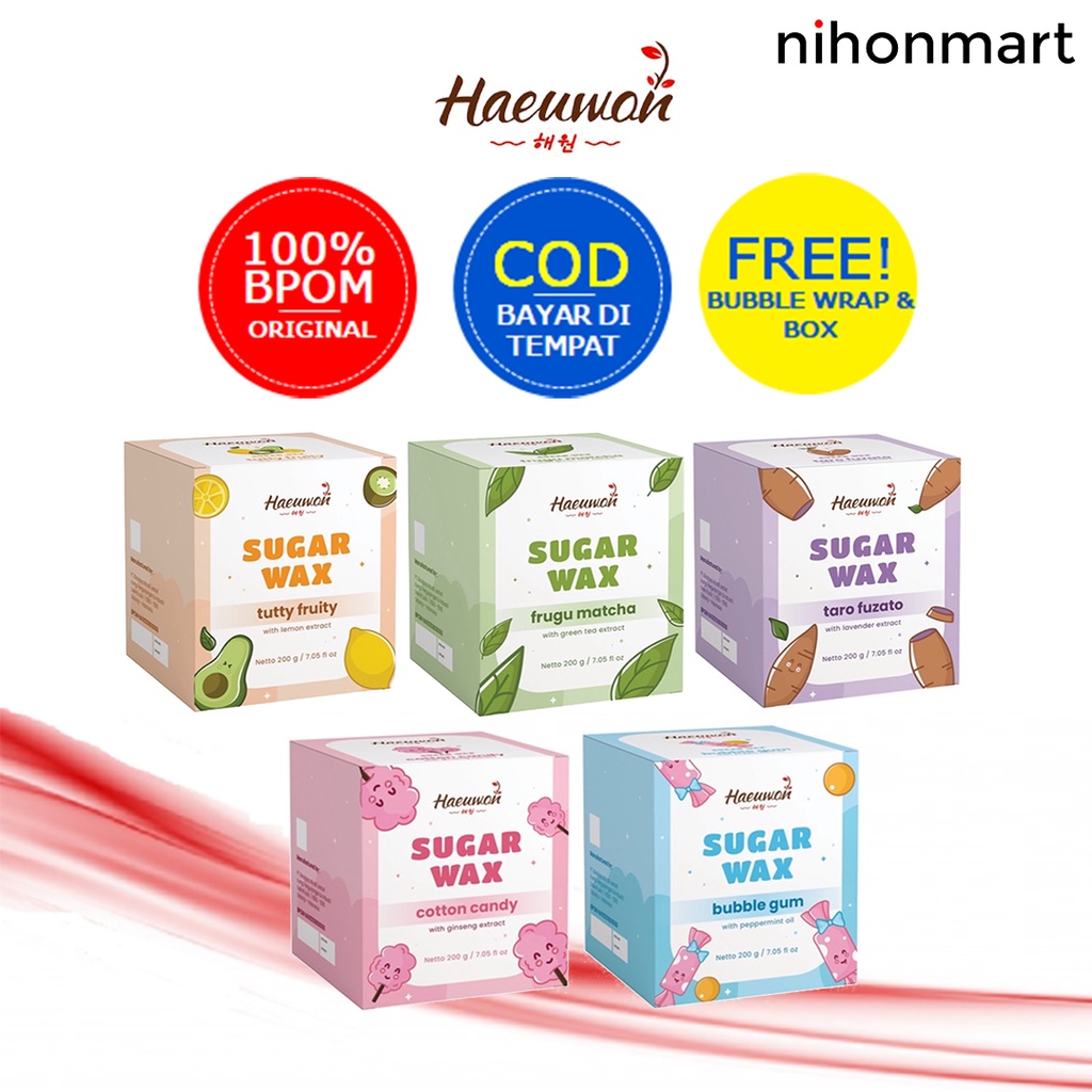Jual Haeuwon Sugar Waxing Kit 200g | Shopee Indonesia