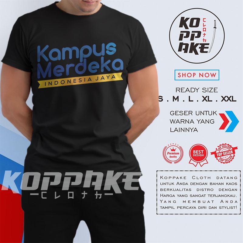 Jual Kaos Baju Kampus Merdeka Indonesia Jaya Kaos Distro | Shopee Indonesia Jual Kaos Baju Kampus Merdeka Indonesia Jaya Kaos Distro | Shopee Indonesia