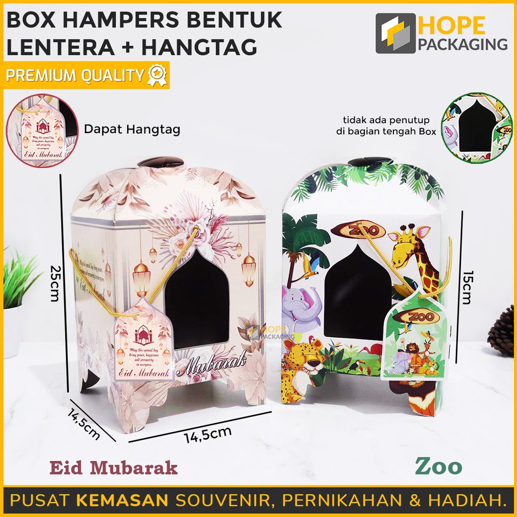 Jual Handle Box muat 2 Toples 500gr / Gable Box Box Hampers Ulang tahun ...