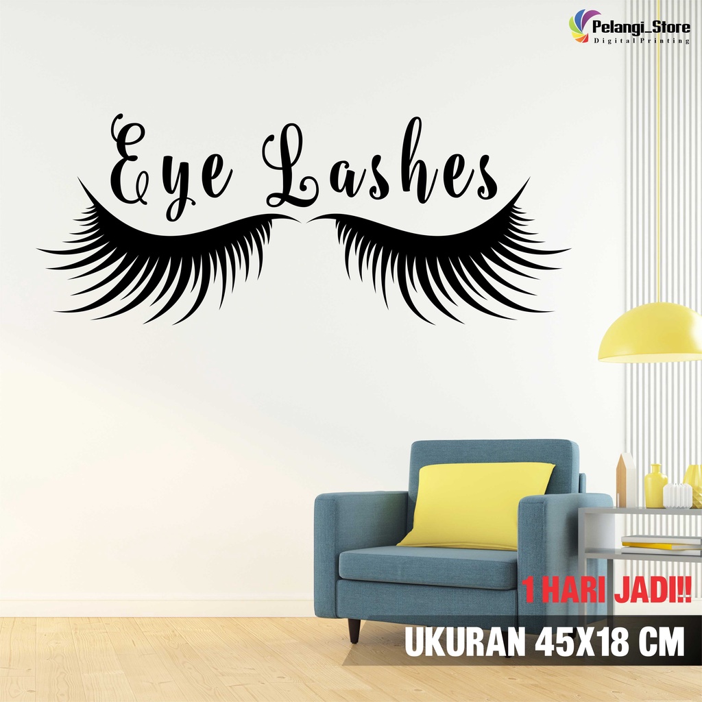 Jual Wall Sticker Stiker Dinding Kaca Salon Kecantikan Hiasan Dinding ...