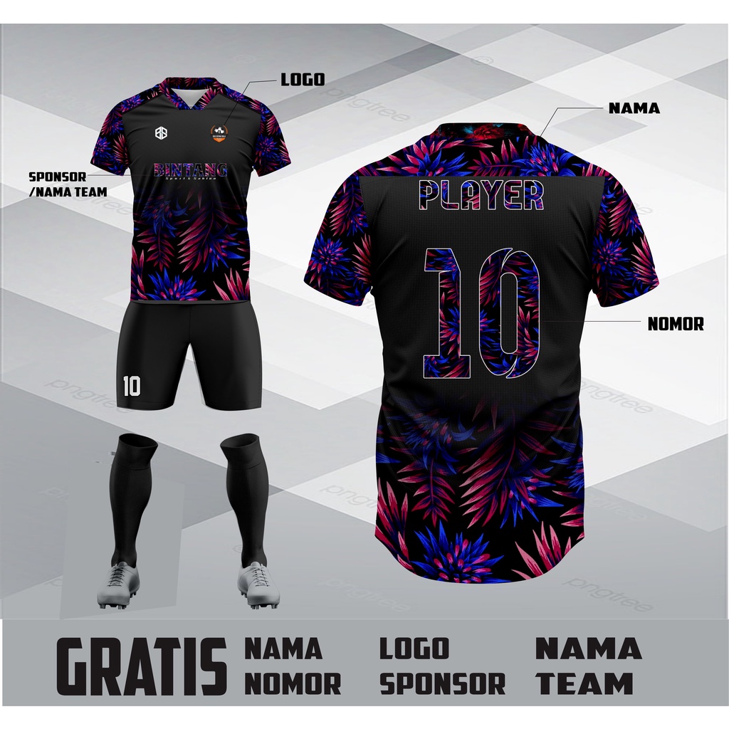 Jual Jersey futsal printing jersey bola printing baju bola (Bisa satuan ...