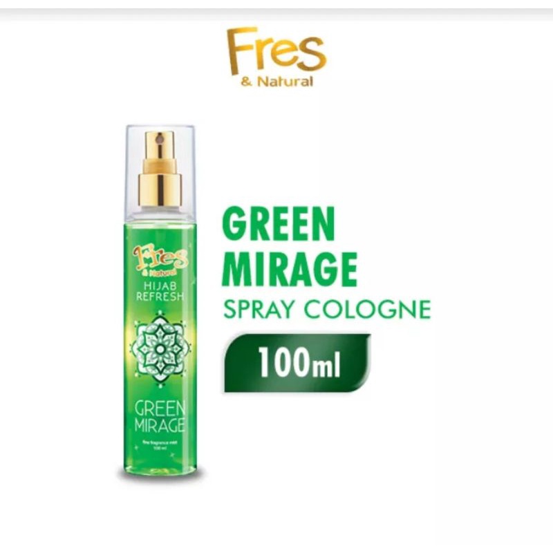 Jual FRES and natural hijab refresh spray cologne 100ml | Shopee Indonesia