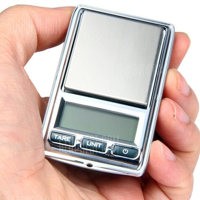 Jual Timbangan Digital Mini Akurasi 0.01 Gram Ps8 Pocket Scale Emas 0 ...