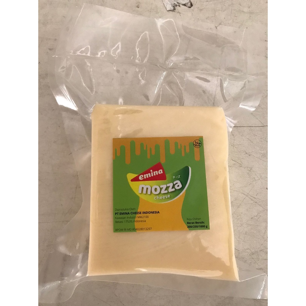 Jual Emina Mozzarella 250gr Keju Mozarella Keju Mozarela | Shopee Indonesia