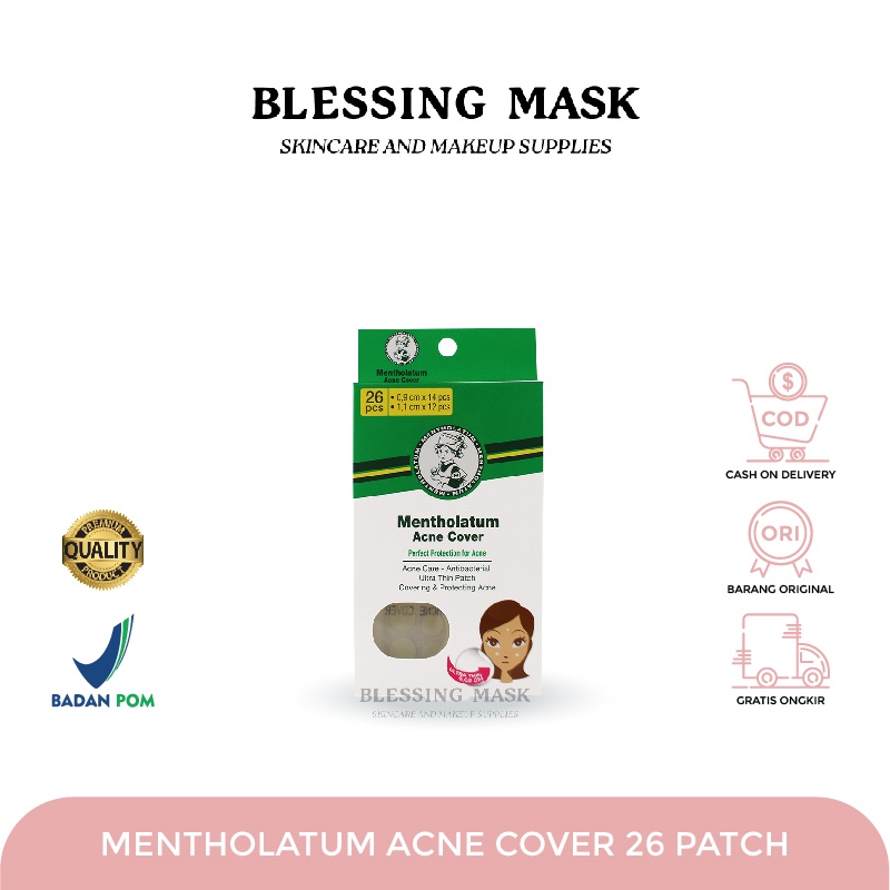 Jual Acnes Mentholatum Acne Cover - 26 patch | Patch Jerawat | Shopee ...