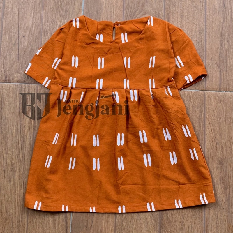 Jual Dress Anak Batik Widuran | Jumputan Shibori Handmade Premium ...