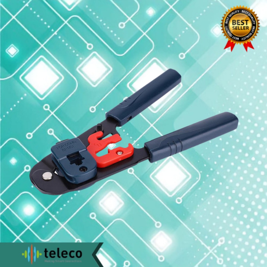 Jual Crimping tool Rj45 10 Pin/Tang Crimping 10 Pin/Crimping Tool HT ...