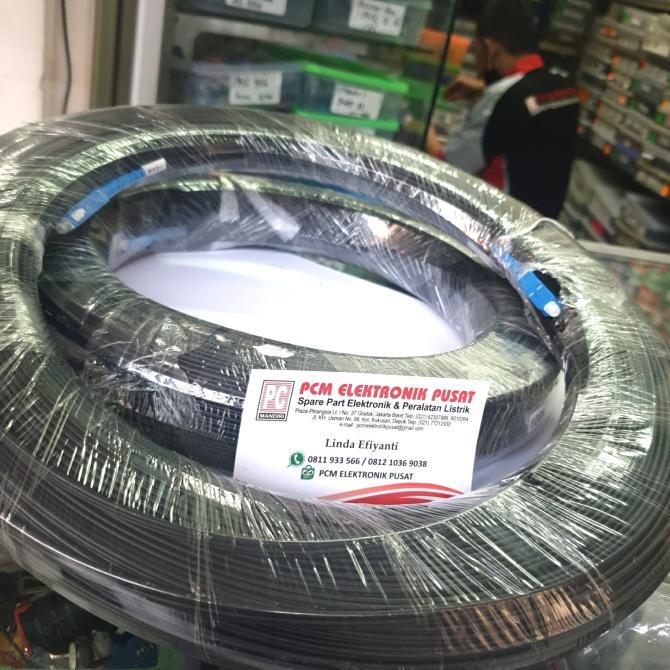 Jual kabel FO fiber optik SC to SC 100m 100 meter pcmelektr021 ...