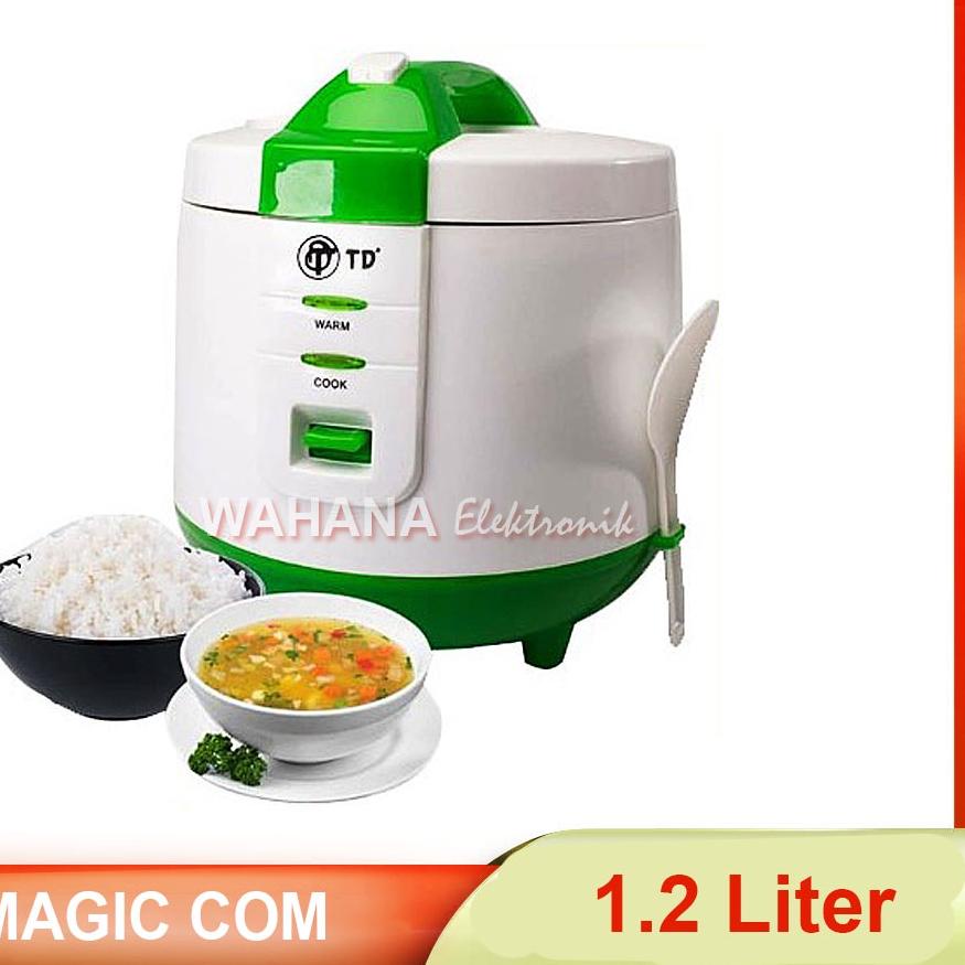Jual ♬ PROMO!!! Mejikom / Rice Cooker / Magic Com TD - 1,2 Liter ...