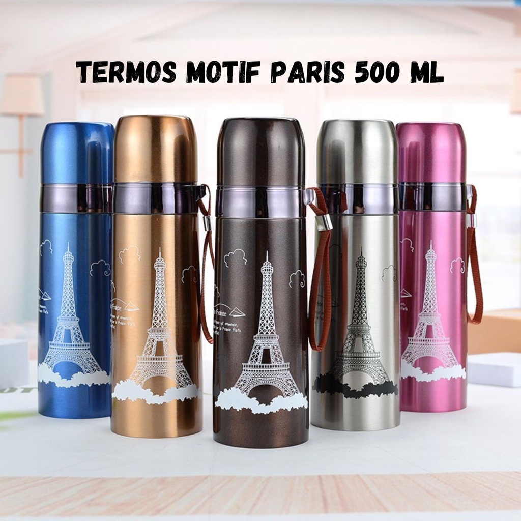 Jual Hapid.Shoop-Termos Paris | Thermos Kecil Termos Mini 500ml ...