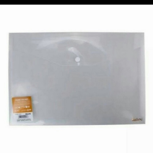 Jual MAP PLASTIK KANCING PUNGGUNG Folio F4 Daichi ( 12 Pcs ) + | Shopee ...