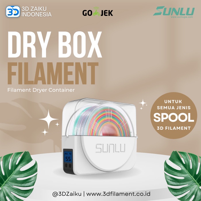 Jual Original Sunlu Filadryer 3D Printer Filament Dry Box Dryer ...