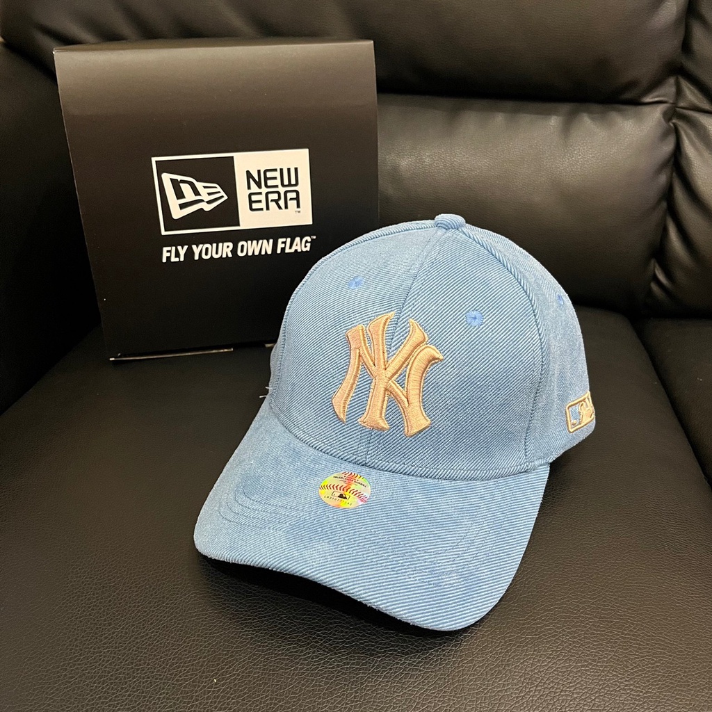 Jual TOPI BASEBALL MLB NY CORDUROY ORIGINAL BLUE CAPS | Shopee Indonesia