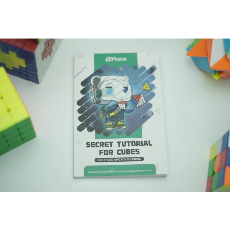 Jual BUKU SECRET QIYI TUTORIAL FOR CUBES | Shopee Indonesia