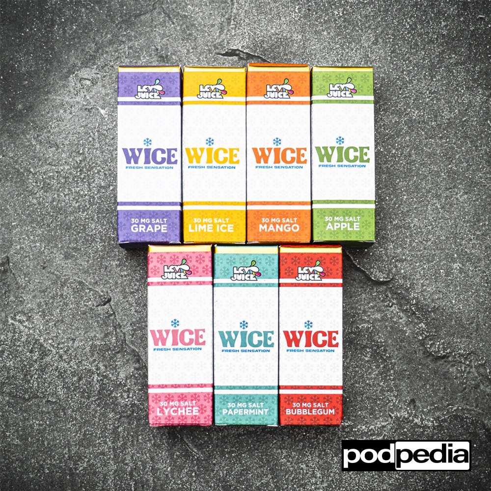 Jual WICE LCV Juice 30ml 30mg Saltnic Apple, Bubblegum, Grape, Lemon ...