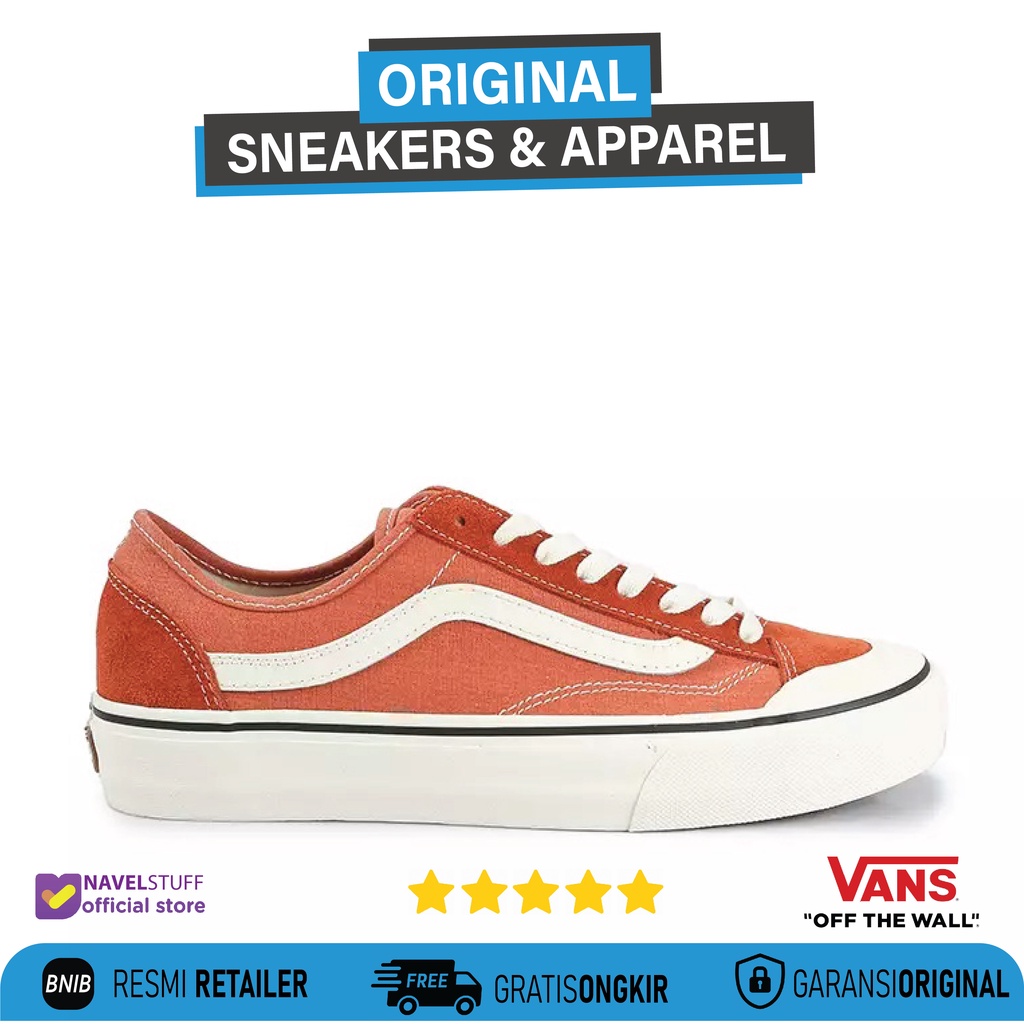 Jual VANS Old Skool Style 36 VR3 SF Salt Wash Burnt Ochre Original ...